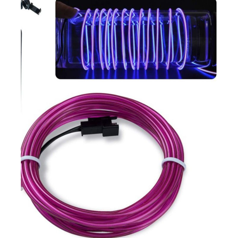 Jual kabel el wire lampu kabel led bulat neon flexible meteran | Shopee ...