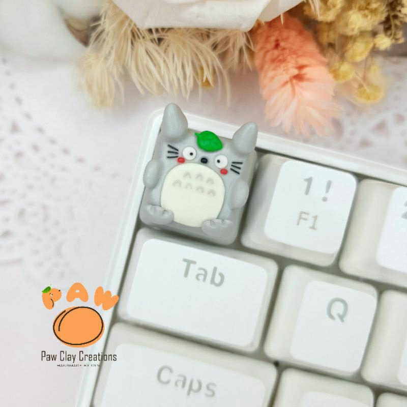 Jual artisan keycaps + keycap lucu + totoro + ghibli + unik + mekanikal ...