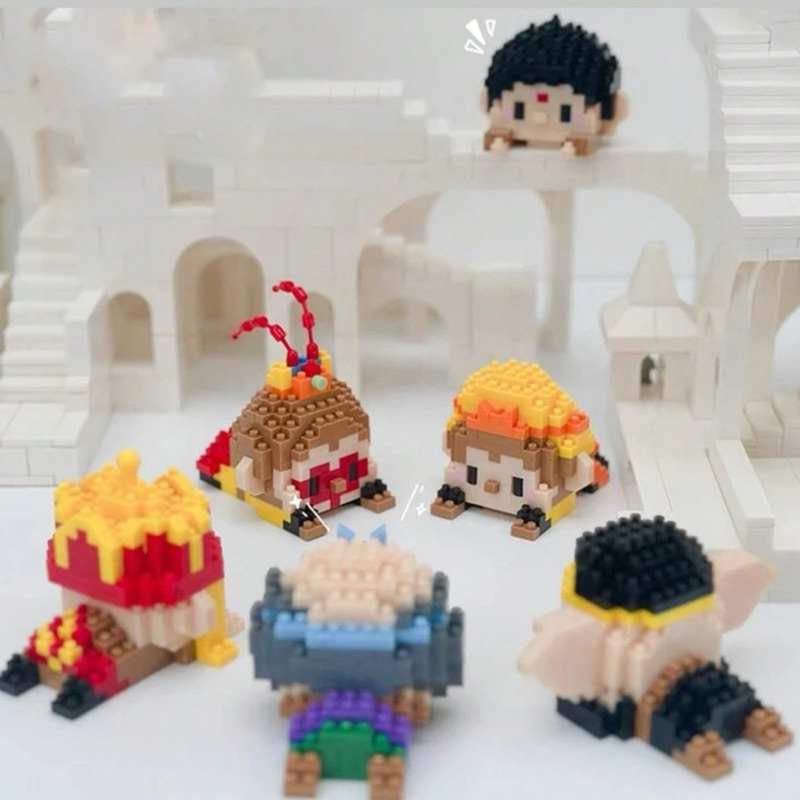 Jual Puzzle Nano Block, Sungokong Kera Sakti, Miniatur lego, Karakter ...
