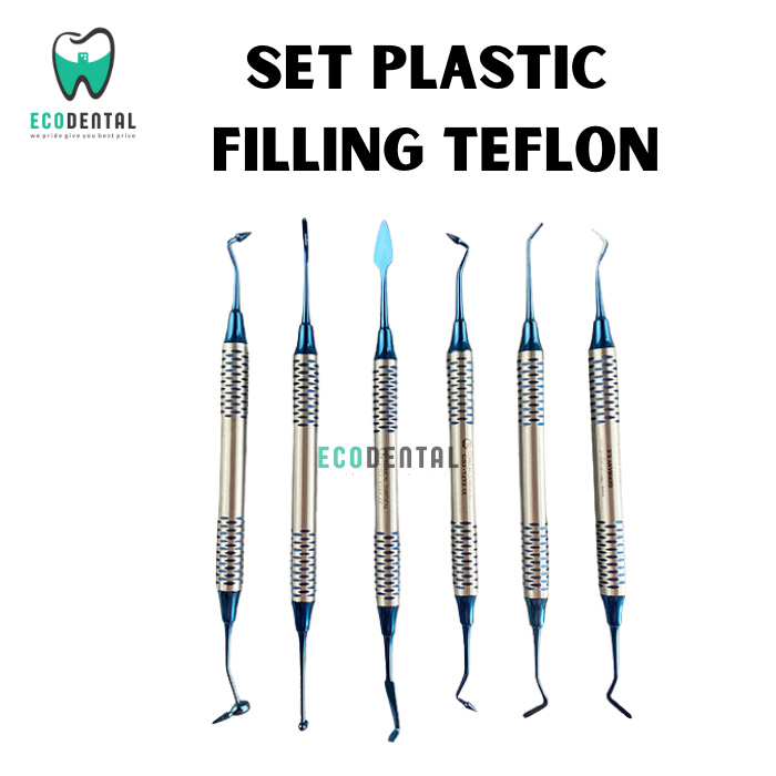 Jual Set Plastik Plastis Composite Filling Instrument Instrumen Anti ...