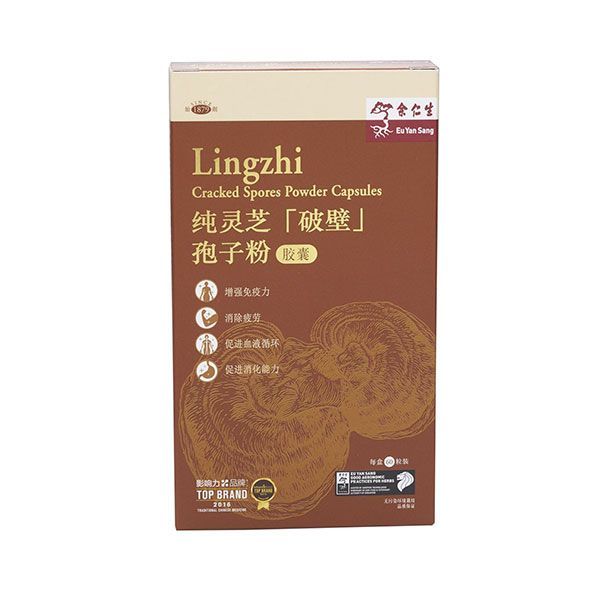 Jual Eu Yan Sang Lingzhi Cracked Spores Powder Capsules 60caps ...