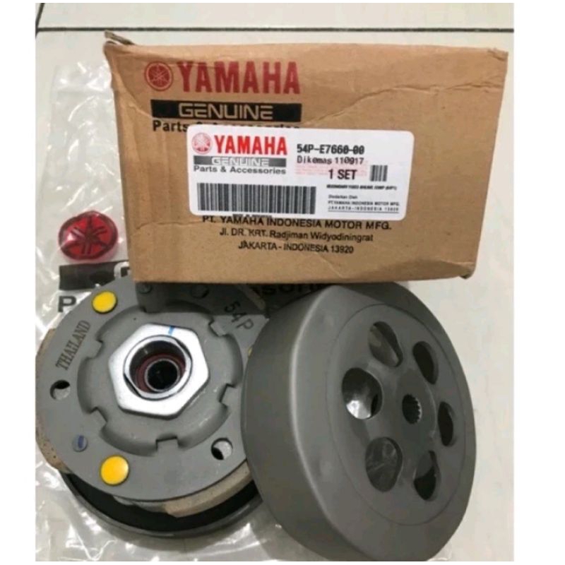 Jual Pully Assy Yamaha komplit 54P Mio j soul gt 115 X-Ride 115 Fino 115 | Shopee Indonesia