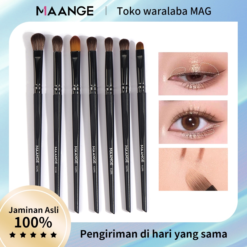 Jual MAANGE 7Pcs Set Kuas Multifungsi Blending Brush Professional Kuas ...