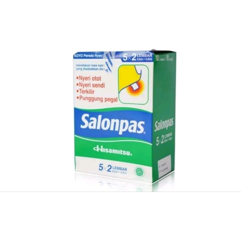 Jual SALONPAS KOYO BOX isi 10 Lembar Efektif Untuk Meredakan Rasa Nyeri ...