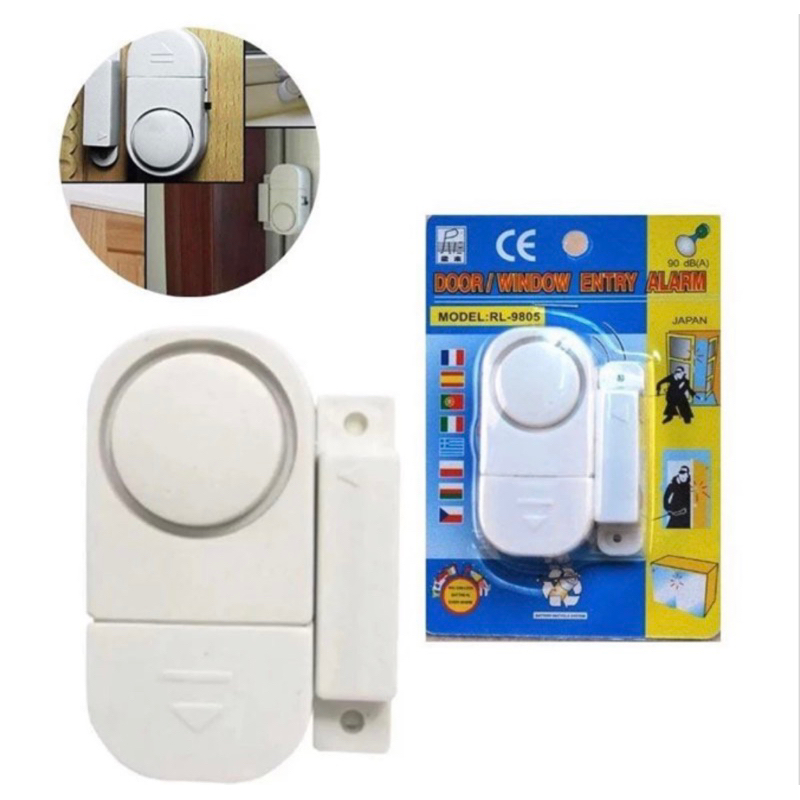 Jual Alarm Pintu Anti Maling Bunyi Sensor Pencuri Pintu Jendela ...