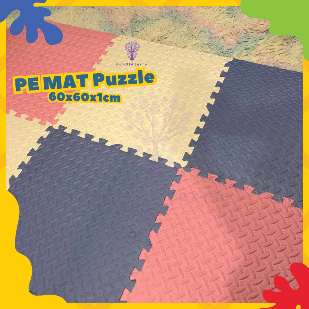 Jual Bantiaterra Puzzle PE Playmat 60x60x1cm Alas Bermain Anak / Alas ...