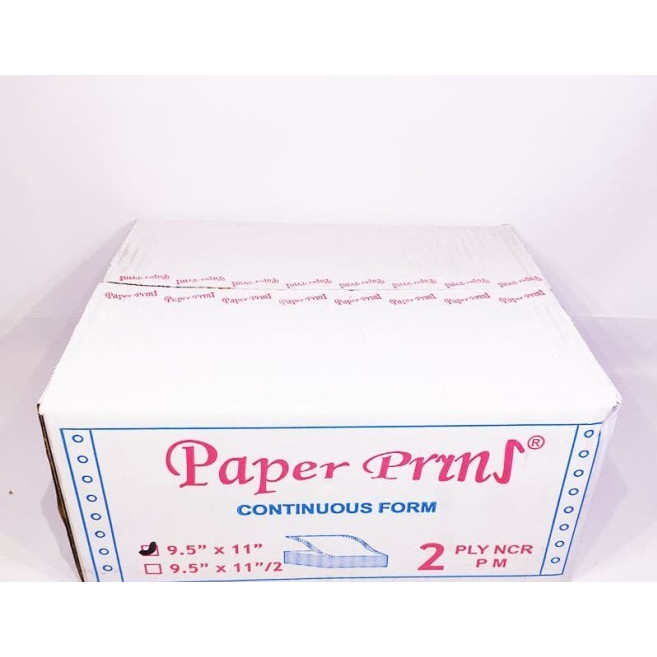 Jual PAPER PRYNS 9 1/2" X 11'' 2 PLY CONTINOUS FORM KERTAS COMPUTER ...
