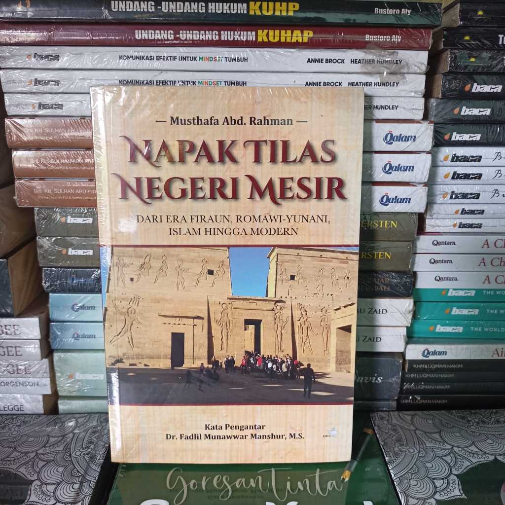 Jual Buku Napak Tilas Negeri Mesir Era Firaun Romawi-Yunani Islam ...