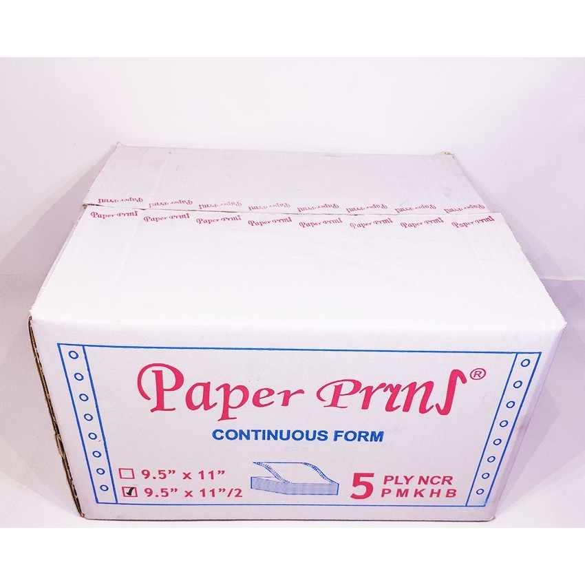 Jual PAPER PRYNS 9 1/2" X 11'' 5 PLY BAGI 2 CONTINOUS FORM KOMPUTER ...