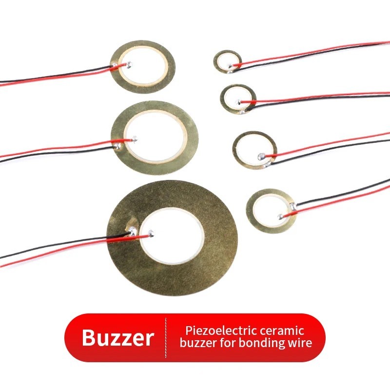 Jual Piezo Electric Buzzer Sensor Drum Elektrik Piezzo 12mm-50mm Plus Kabel | Shopee Indonesia