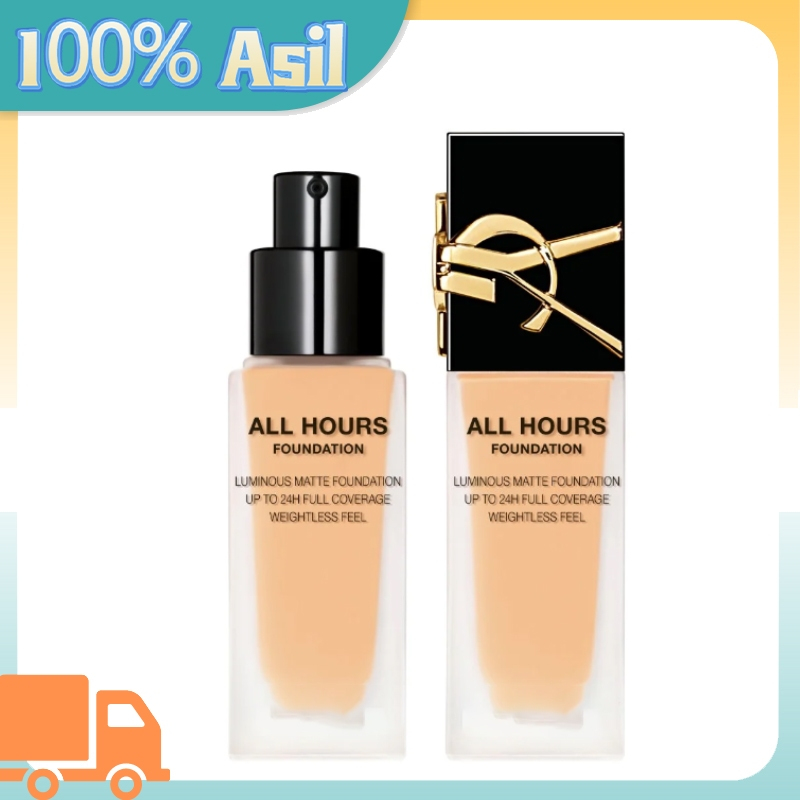 Jual YSL All Hours Foundation 25ml Full Size/Spf 39 Pa +++/YSL Luminous ...
