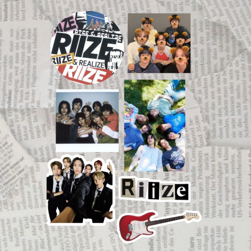 Jual RIIZE KPOP WATERPROOF STICKER KOREA UNTUK DEKORASI LAPTOP HP ...