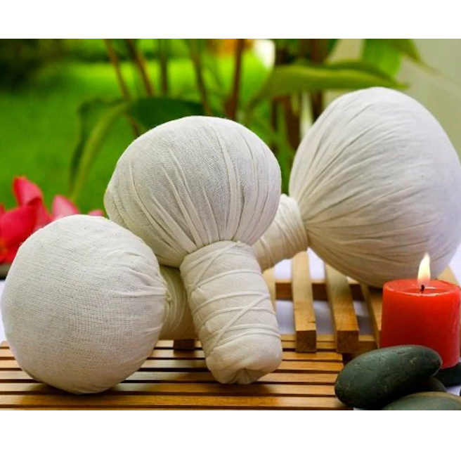 Jual Body Compress Ball Jumbo - Kompres Badan Thailand/Spa Steam Herbal ...