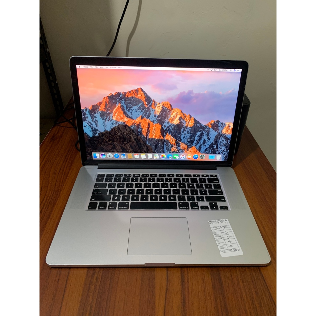 Jual TERMURAH MACBOOK PRO 2014 15 INCH RAM 16 SSD 128 256 512 i7 SECOND ...