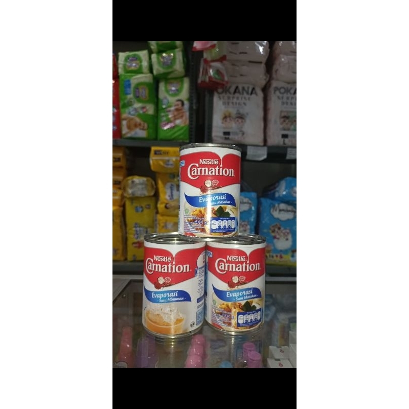 Jual Nestle Carnation Susu Evaporasi 405 gr | Shopee Indonesia