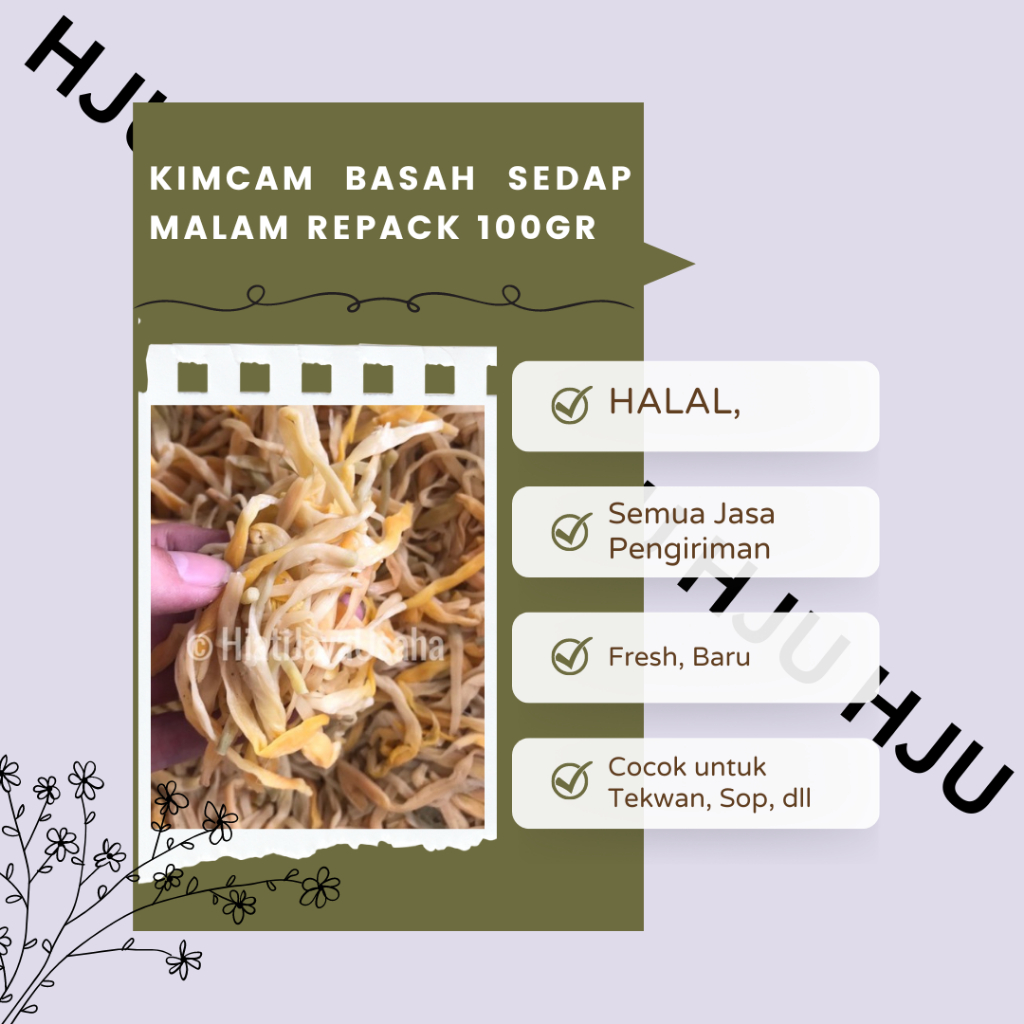 Jual kimcam bunga sedap malam 100gr | Shopee Indonesia