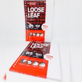 Jual Loose Leaf Big Boss B5 100 , 26 Holes - Bergaris isi 100 Lembar | Shopee Indonesia