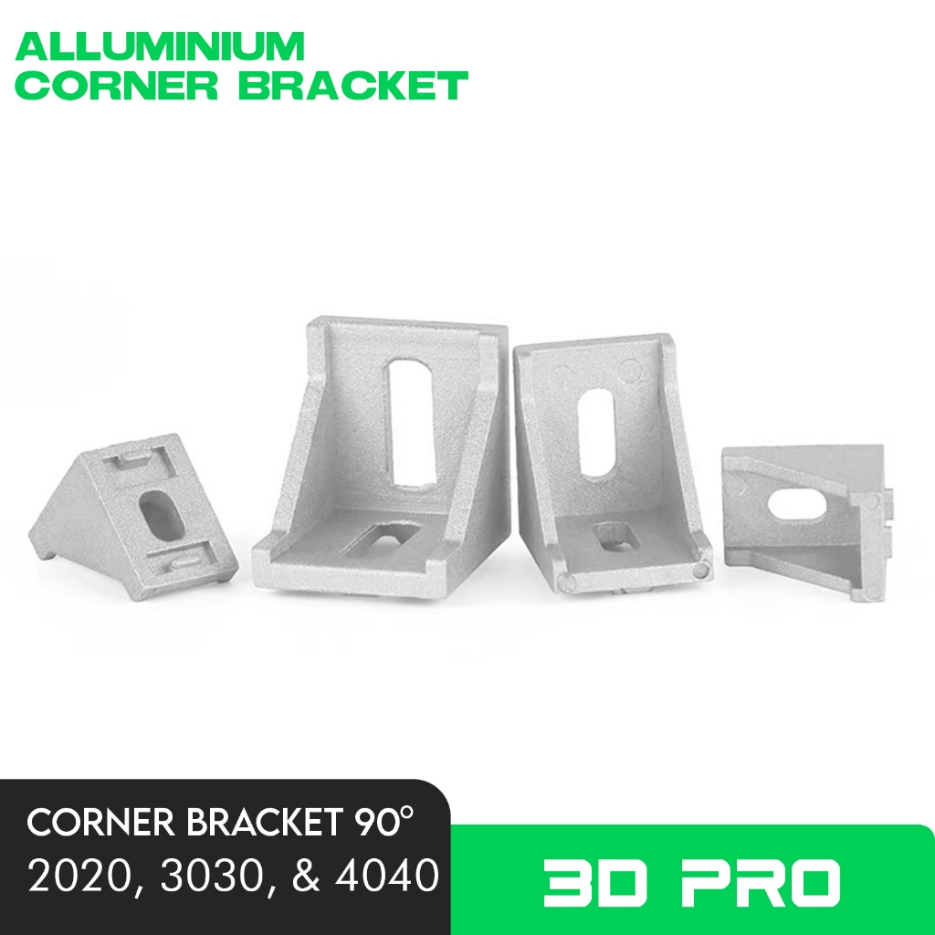 Jual Bracket corner 4040 3030 2020 aluminium profil siku sudut bracket siku | Shopee Indonesia