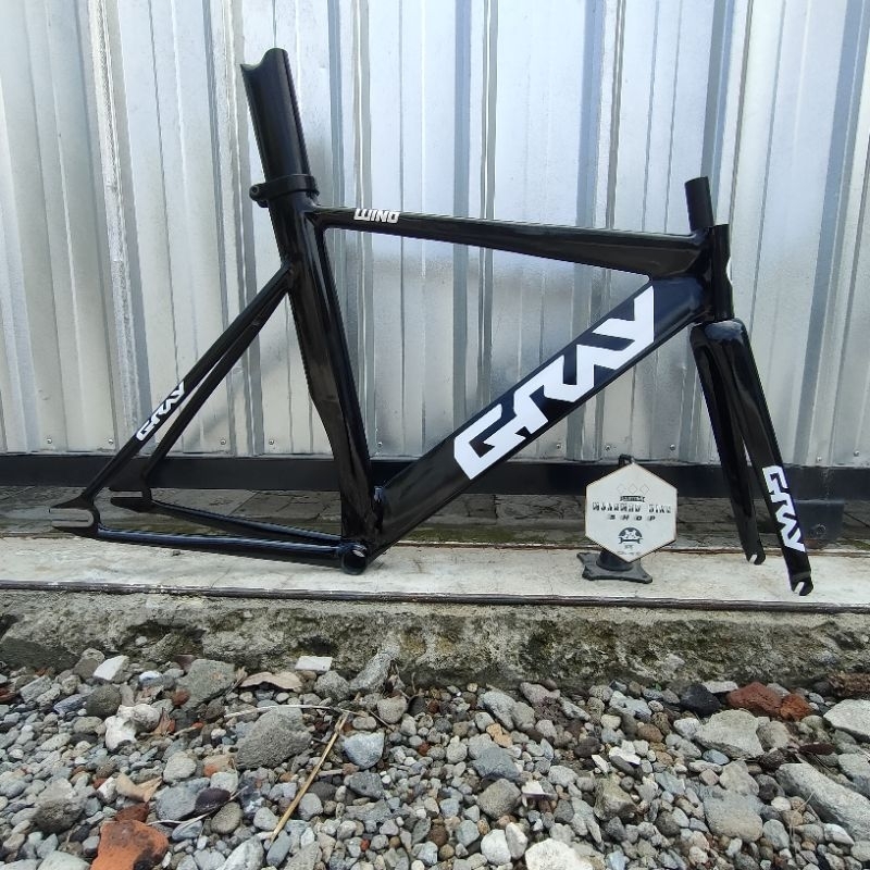 Jual Ready Framset Fixie Gray | Shopee Indonesia
