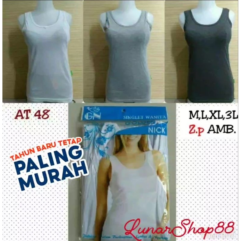 Jual SINGLET GOLDEN NICK SINGLET WANITA GOLDEN NICK AT48/ Kaos Dalam ...