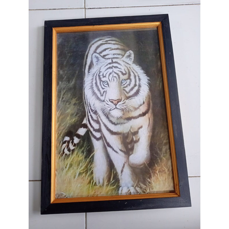 Jual Hiasan Dinding plus bingkai Lukisan Cetak Macan putih | Shopee ... Jual Hiasan Dinding plus bingkai Lukisan Cetak Macan putih | Shopee ...