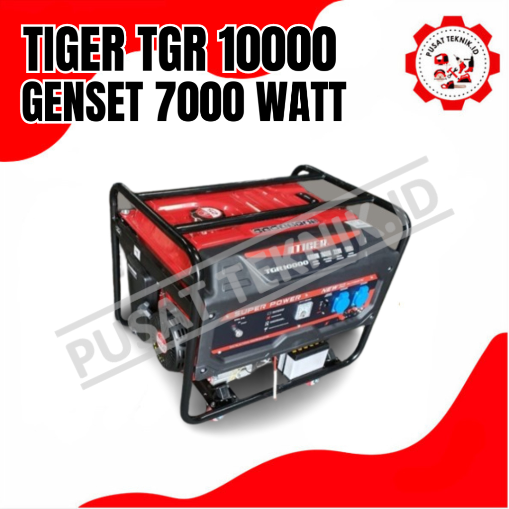 Jual Mesin genset Tiger TGR 10000 7000W/generator Tiger TGR 10000 ...