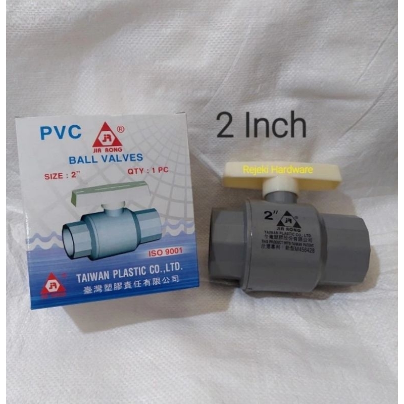 Jual Ball Valve JIARONG Jia Rong 2 inch / Stop Kran PVC Jiarong 2 ...