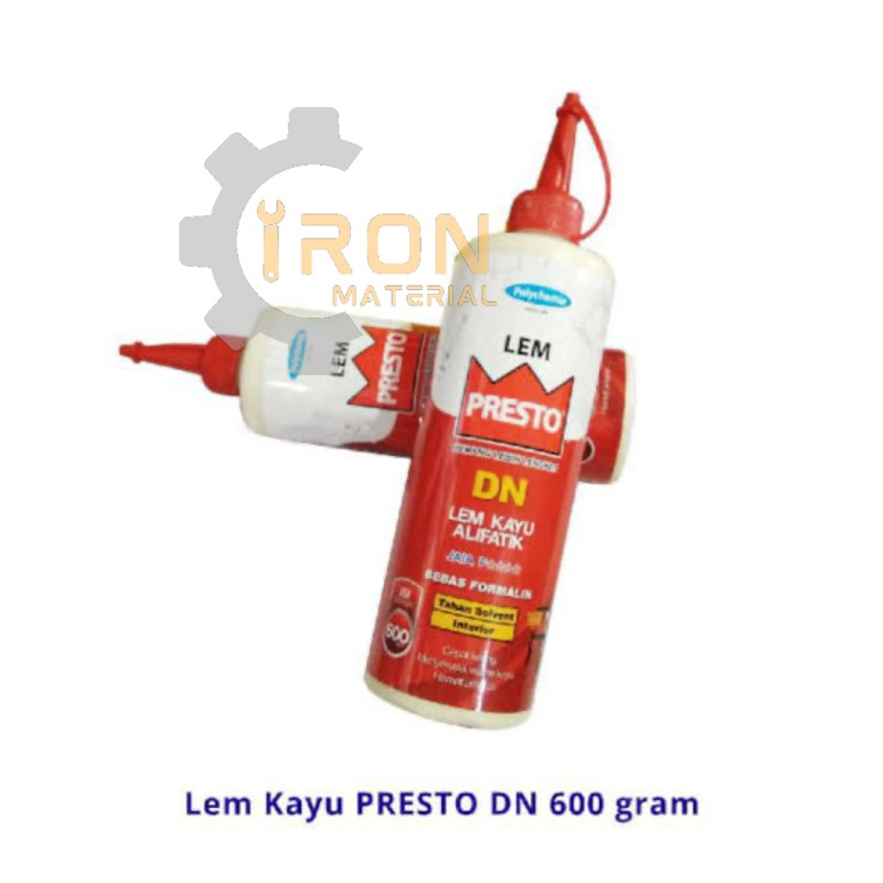 Jual LEM PUTIH KAYU PRESTO DN 600gram | Shopee Indonesia