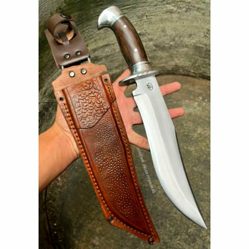 Jual PISAU BOWIE RAMBO BAJA PER ASLI DOUBLE ISI 2 SERBAGUNA FULLTANG ...