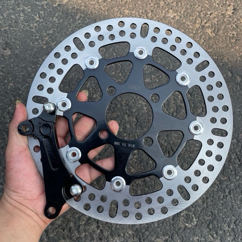 Jual Piringan Disc Cakram Honda Beat/Vario/Scoopy/Beat fi Plus Breket ...