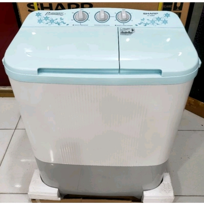 Jual SHARP MESIN CUCI ES T70MW 7KG / ES T80MW 8KG / ES T90MW 9 KG MESIN ...