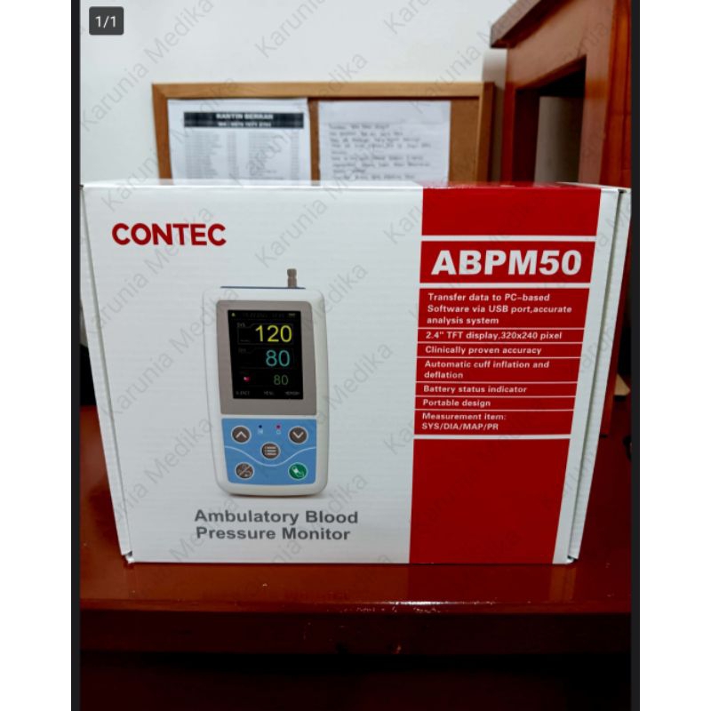 Jual Contec ABPM50 Ambulatory Blood Pressure Monitor | Shopee Indonesia