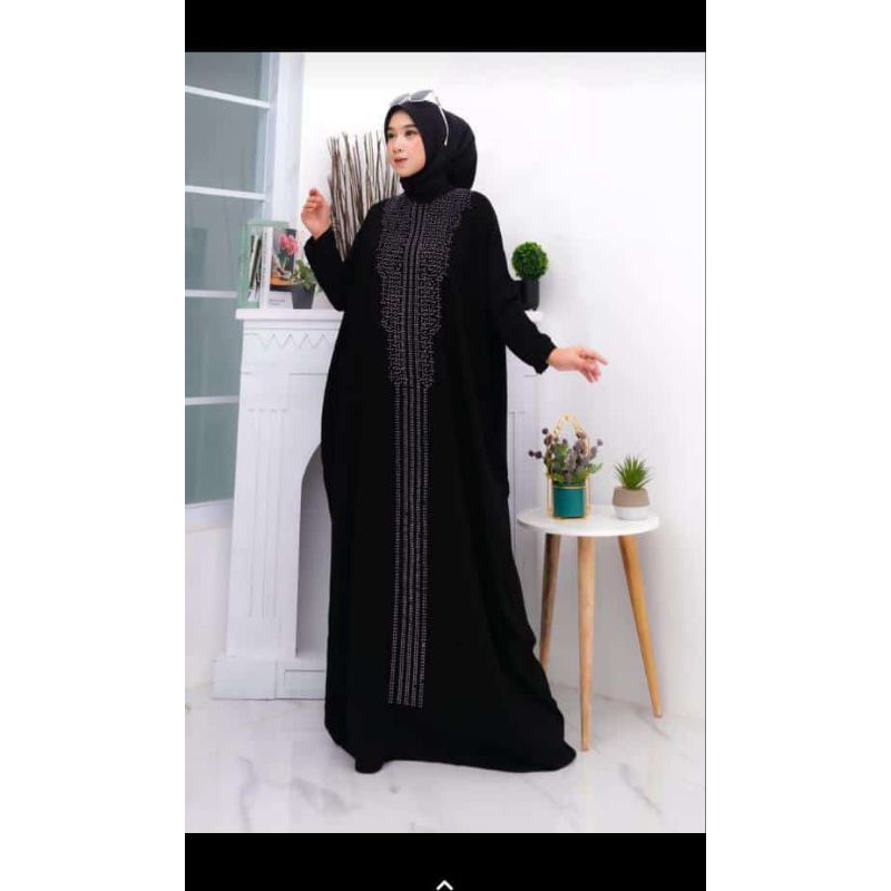 Jual Kaftan Hitam (Abaya) | Shopee Indonesia
