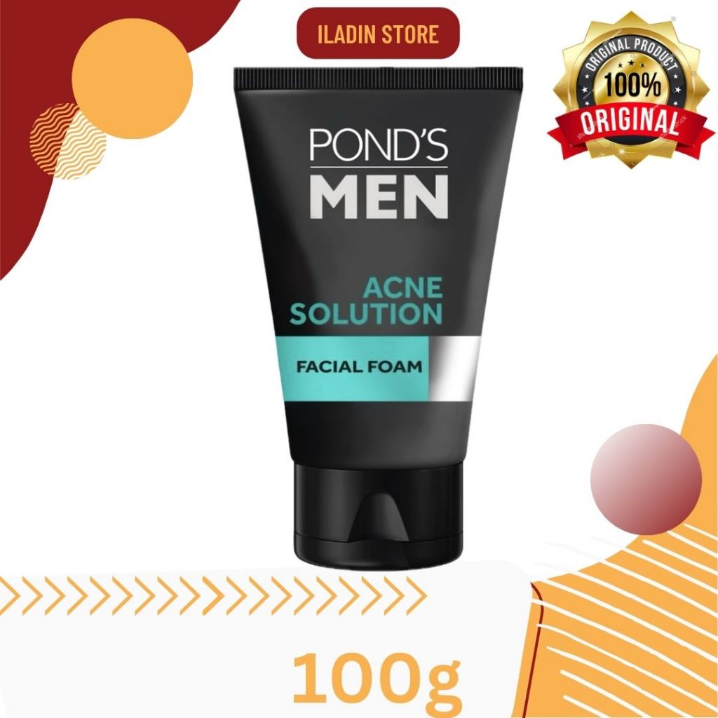 Jual Ponds Men Acne Solution - 100g | Shopee Indonesia