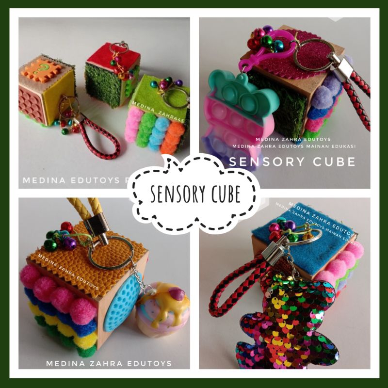 Jual Sensory Cube Mainan Sensorik Balok Sensory | Shopee Indonesia