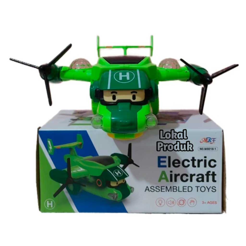 Jual Mainan Helikopter Set Hadiah Anak Cowok Electric Musical 3688 B ...