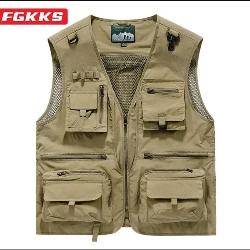 Jual Romoi pria / Rompi tactical / Rompi vest / rompi lapangan / rompi ...