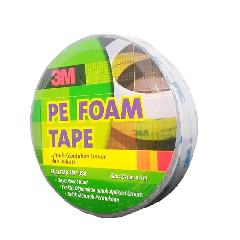 Jual Ikoca DOUBLE TAPE BUSA 3M Pe Foam Tape 24mm x 4M | Shopee Indonesia