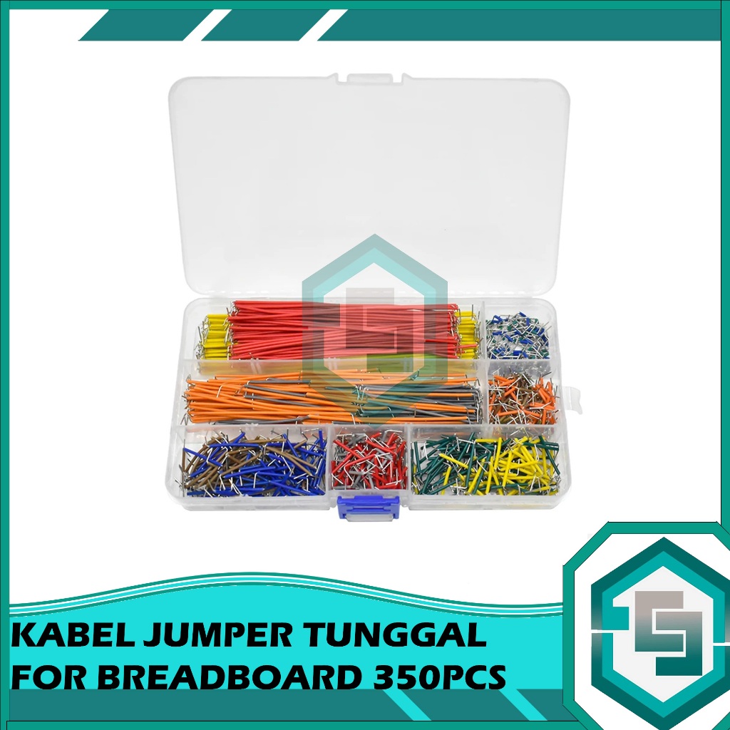 Jual 350PCS KABEL JUMPER TUNGGAL BREADBOARD Paket: 1x KABEL JUMPER ...