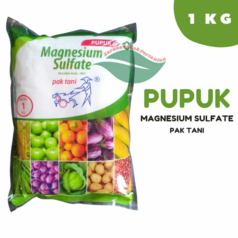 Jual PUPUK MAGNESIUM SULFATE PAK TANI 1 KG ORIGINAL KEMASAN PABRIK | Shopee Indonesia