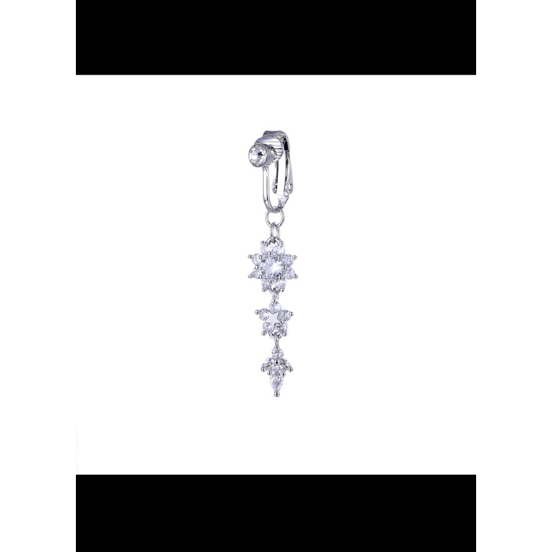 Jual Anting pusar jepit tanpa tindik clip fake, piercing earing belly ...