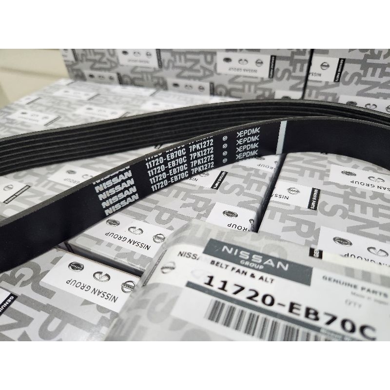 Jual Fanbelt tali kipas nissan navara D40 YD25 11720-EB70C | Shopee ...