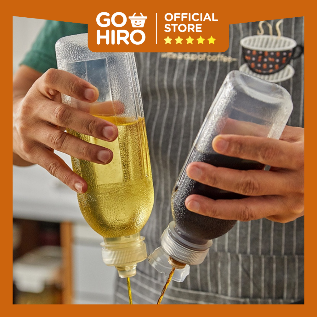 Jual Botol Fliptop Wadah Minyak Madu Kecap Dapur Plastik bentuk Kotak ...