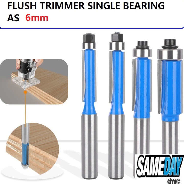 Jual Seller FwQ Mata Profil Straight Flush Trimmer Router Bits Top ...