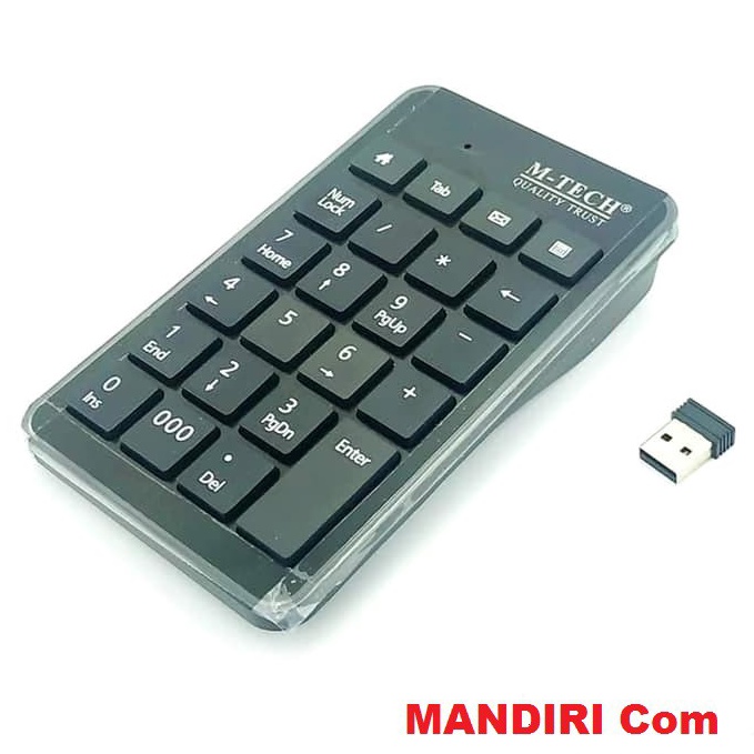 Jual Harga Spesial MTech Wireless Numpad Numeric Keyboard Numerik ...