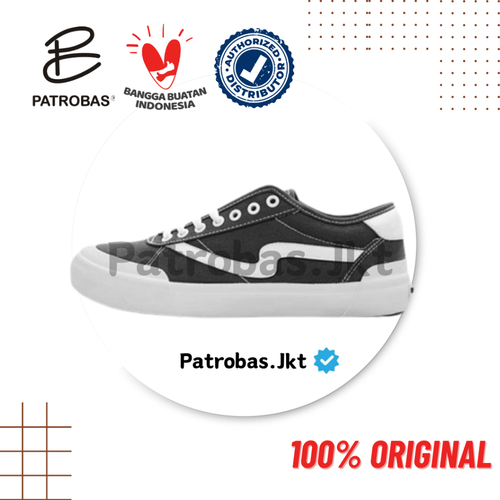 Jual Sepatu Patrobas New Ivan Low Charcoal Original | Sneakers Casual ...