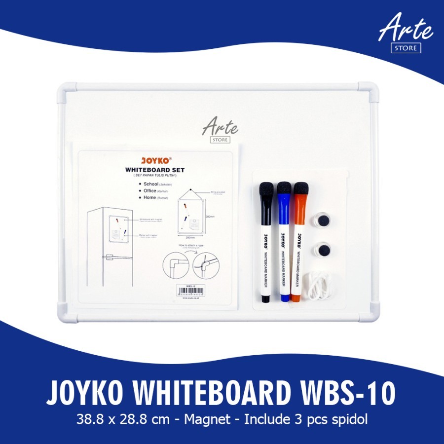 Jual Papan Tulis Magnet - Joyko Whiteboard WBS-10 | Shopee Indonesia