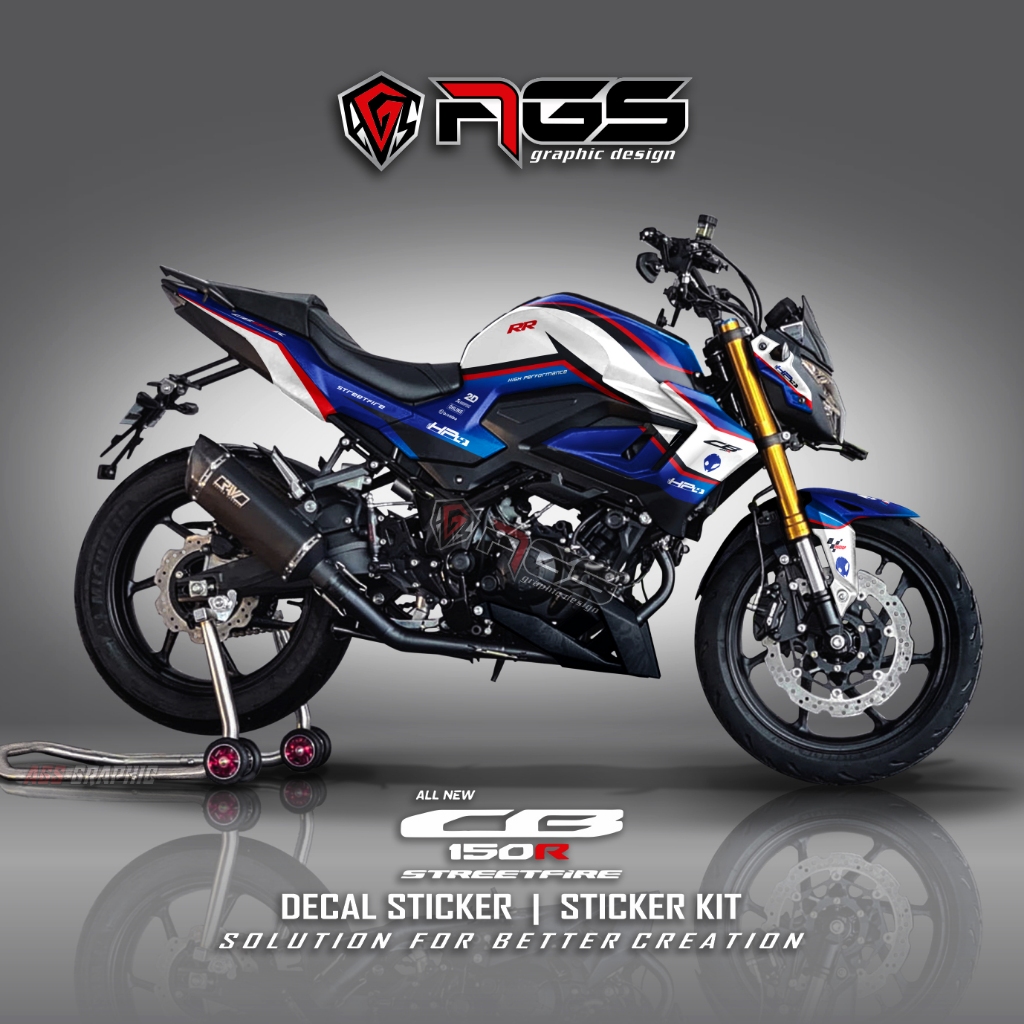 Jual DECAL FULL BODY / DECAL CB150R V4 BMW HP4 / DECAL STICKER / HONDA ...