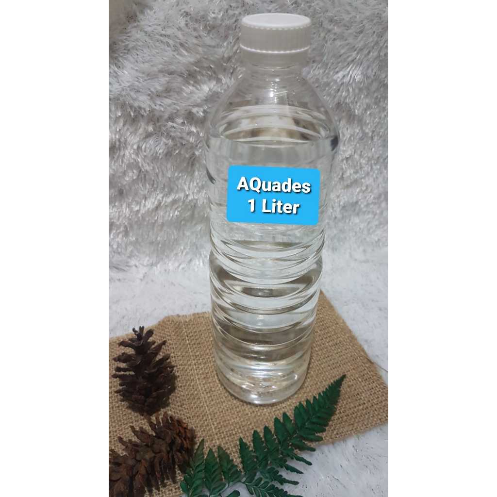Jual AQUADES AIR MURNI LITER PH 6 DISTILLED WATER 1 Liter | Shopee ...