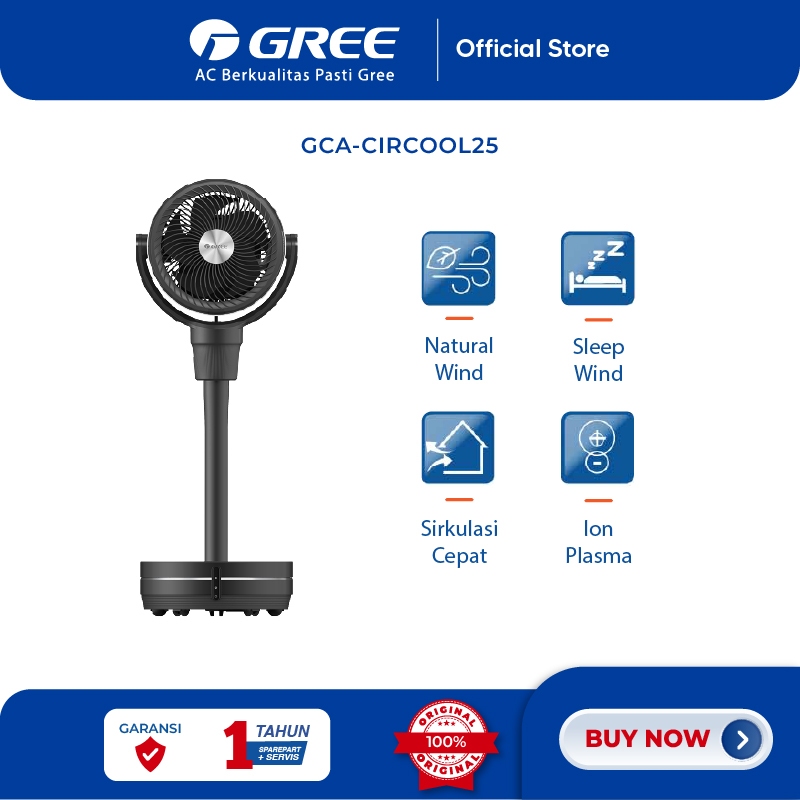 Jual GREE Circulation Air Cooler dengan Generator Plasma - GCA ...